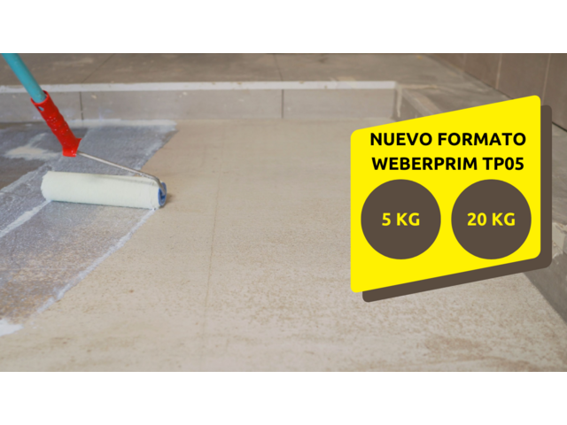 Nuevos formatos weberprim TP05 | Weber ES